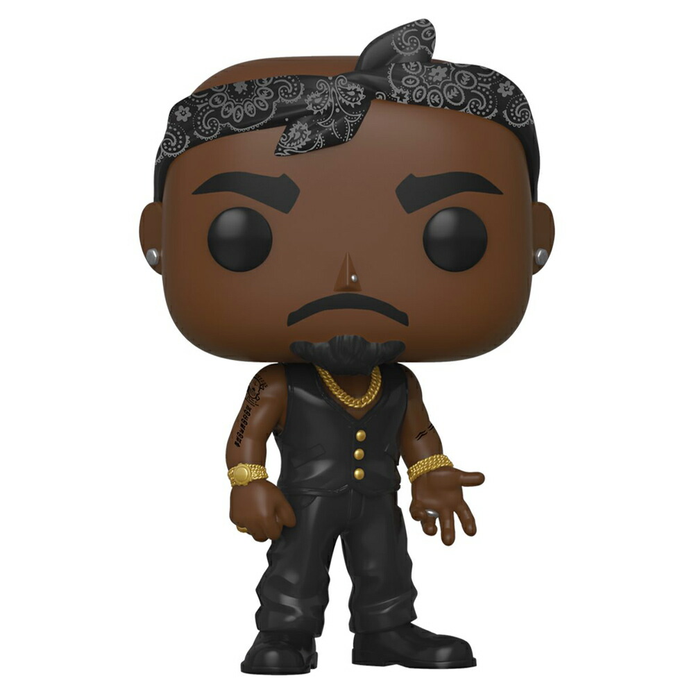 【楽天市場】2PAC 2パック - Vest with Bandana Pop! Vinyl Figure / フィギュア・人形 【公式 ...