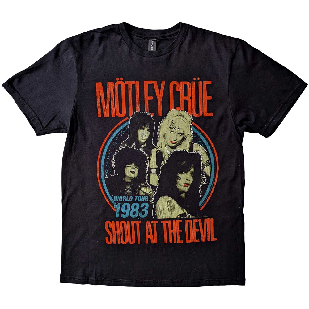 【楽天市場】MOTLEY CRUE モトリークルー (来日 40周年 ) - Vintage World Tour Devil / Tシャツ ...