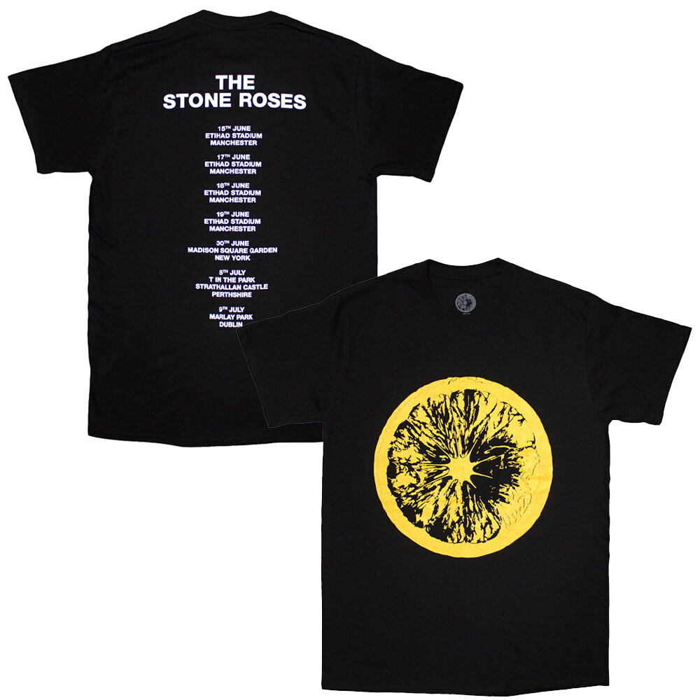 【楽天市場】STONE ROSES ストーンローゼズ - Tour 2016 / バックプリントあり / Tシャツ / メンズ 【公式 ...