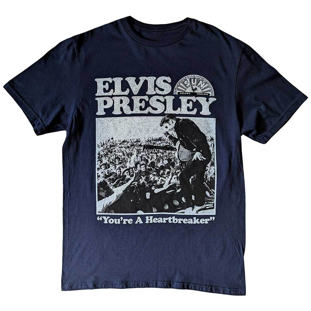 【楽天市場】ELVIS PRESLEY エルヴィスプレスリー (生誕 90周年 ) - Elvis Heartbreaker / Tシャツ ...
