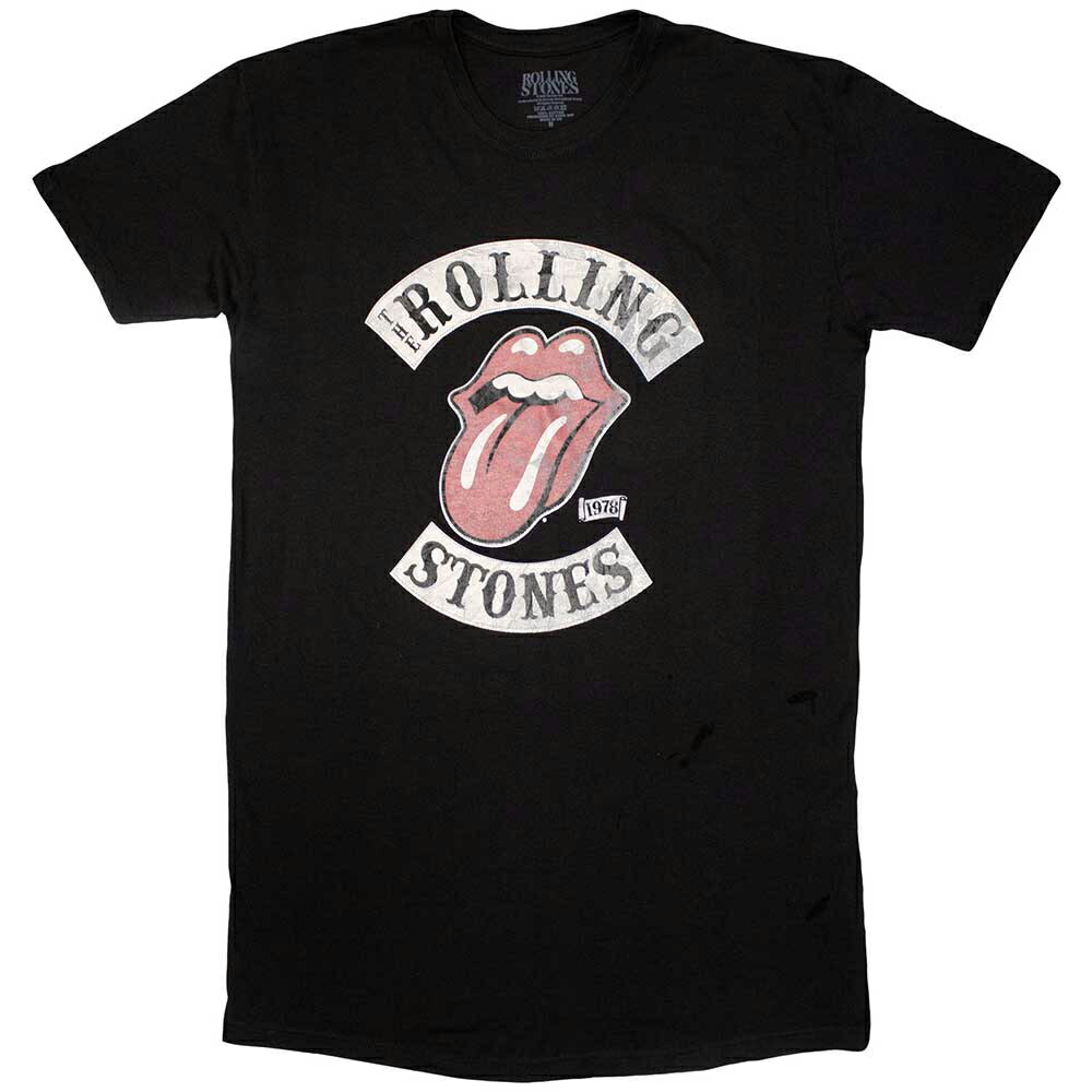 【楽天市場】【予約商品】 ROLLING STONES ローリングストーンズ - Tour 78 / Tシャツドレス / Tシャツ ...