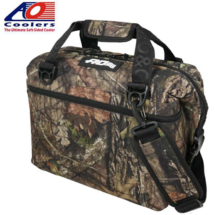 【楽天市場】AO COOLERS 12Pack Canvas Soft Cooler Mossy OAK BreakUP【エーオークーラーズ ...