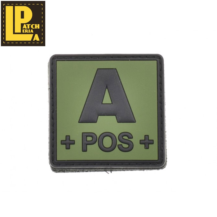 【楽天市場】LA PATCHERIA Blood type PVC PATCH【ラパッチェリア PVCワッペン】メンズ サバゲ サバゲー ...