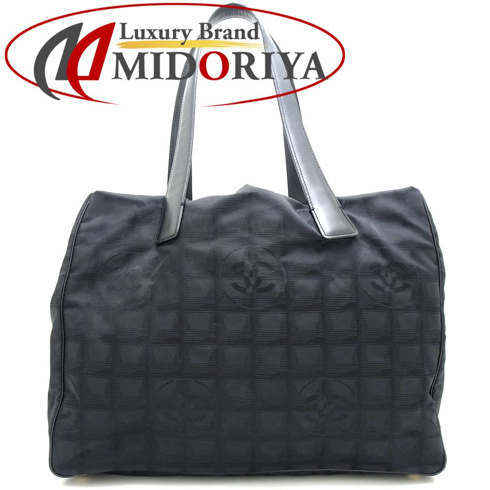 【楽天市場】シャネル CHANEL A15991 ニュートラベルライン トートMM ナイロン 黒 ブラック/151000【中古】：Luxury ...