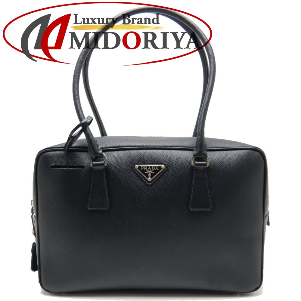 【楽天市場】プラダ PRADA BL0095 ハンドバッグ サフィアーノレザー NERO ブラック/050058【中古】：Luxury Brand ミドリヤ楽天市場店