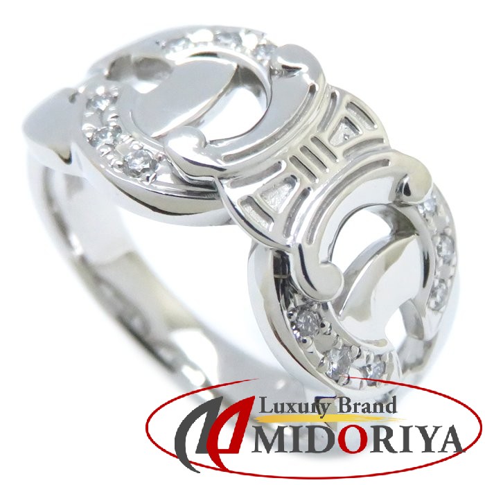 【楽天市場】セリーヌ CELINE マカダム リング 指輪 ダイヤモンド0.11ct ルビー0.03ct 13号 Pt900プラチナ ...