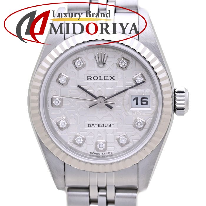 【楽天市場】ロレックス ROLEX デイトジャスト 79174G K18WG ホワイトゴールド × ステンレススチール レディース ...