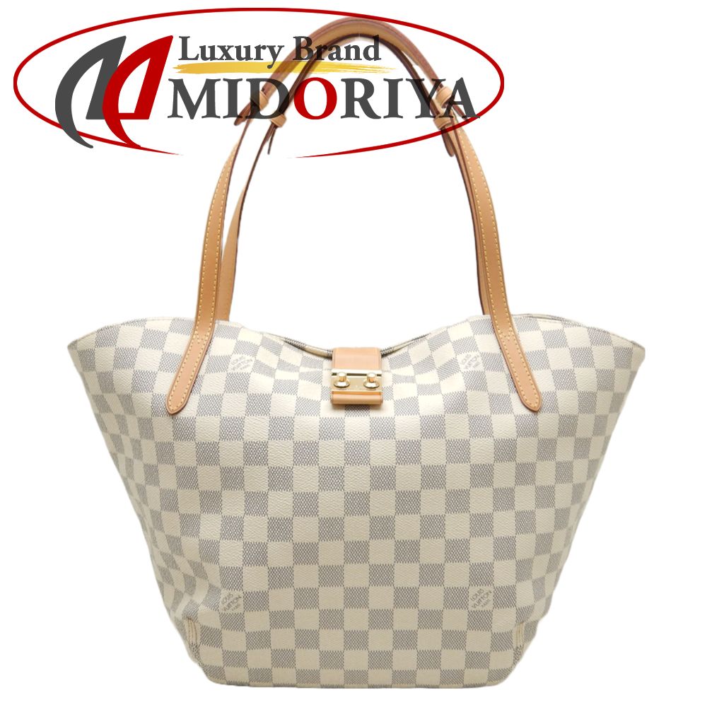 【楽天市場】ルイ・ヴィトン・ダミエ・アズール LOUIS VUITTON サリナPM N41208 トートバッグ ホワイト / 250003 ...