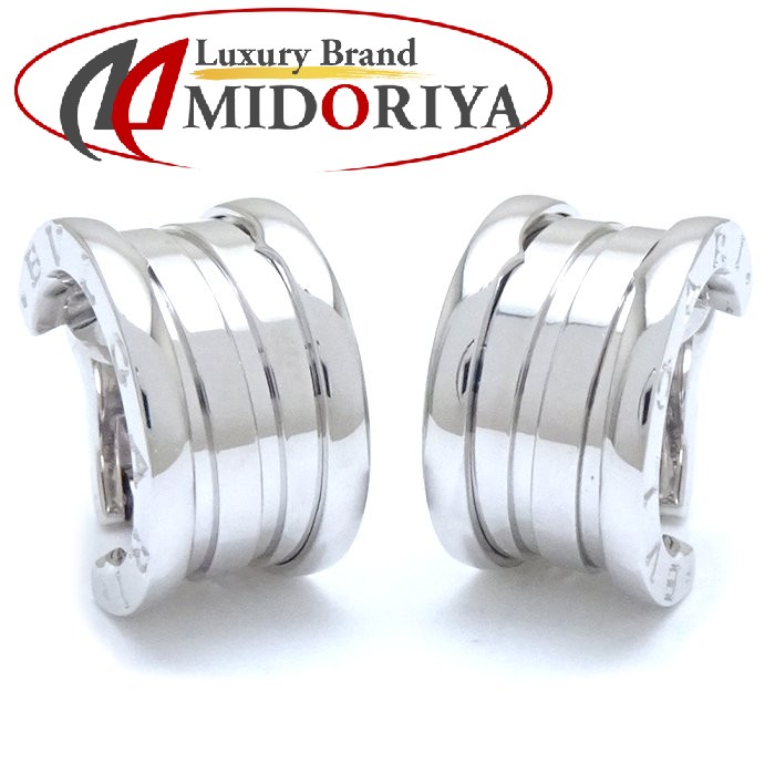 【楽天市場】ブルガリ BVLGARI ビーゼロワン ピアス B.zero1 K18WG ホワイトゴールド / 199002【中古】【BJ ...