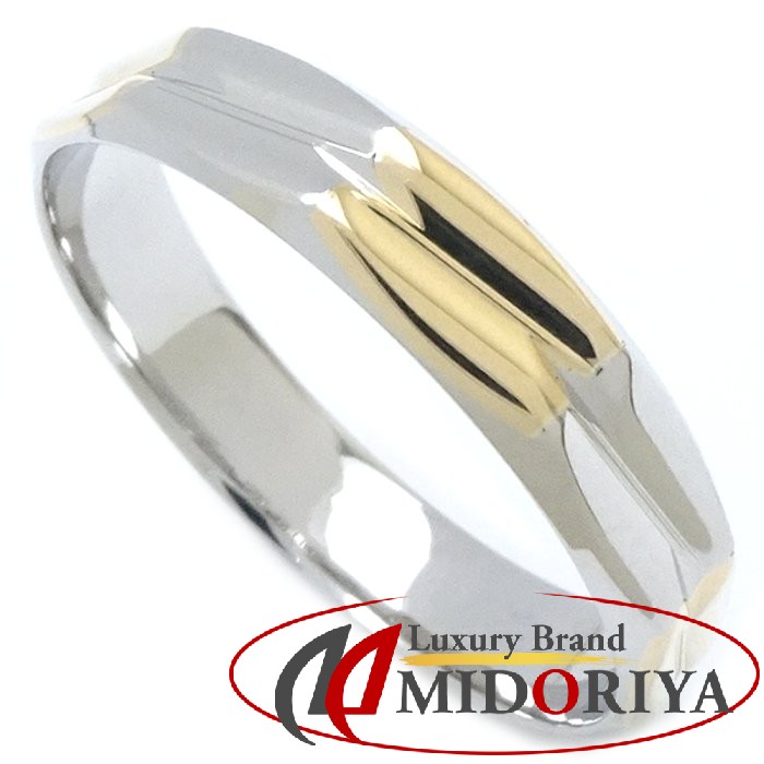 【楽天市場】セリーヌ CELINE リング 指輪 18号 コンビカラー Pt850プラチナ × K18YG イエローゴールド / 199026 ...