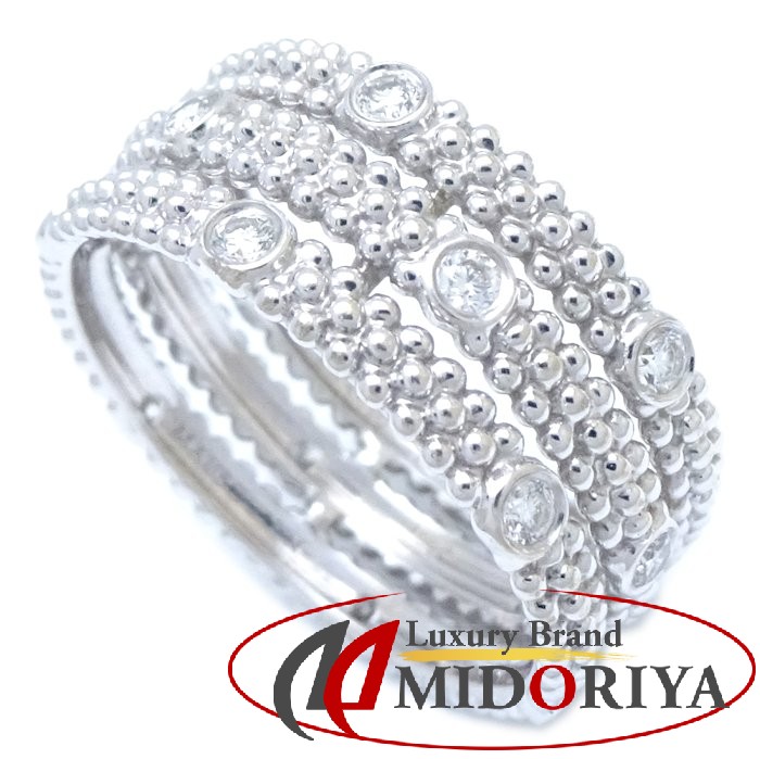 【楽天市場】モーブッサン MAUBOUSSIN ル プルミエ ジュール リング 指輪 ダイヤモンド 7号 WR0071WGDI K18WG ...