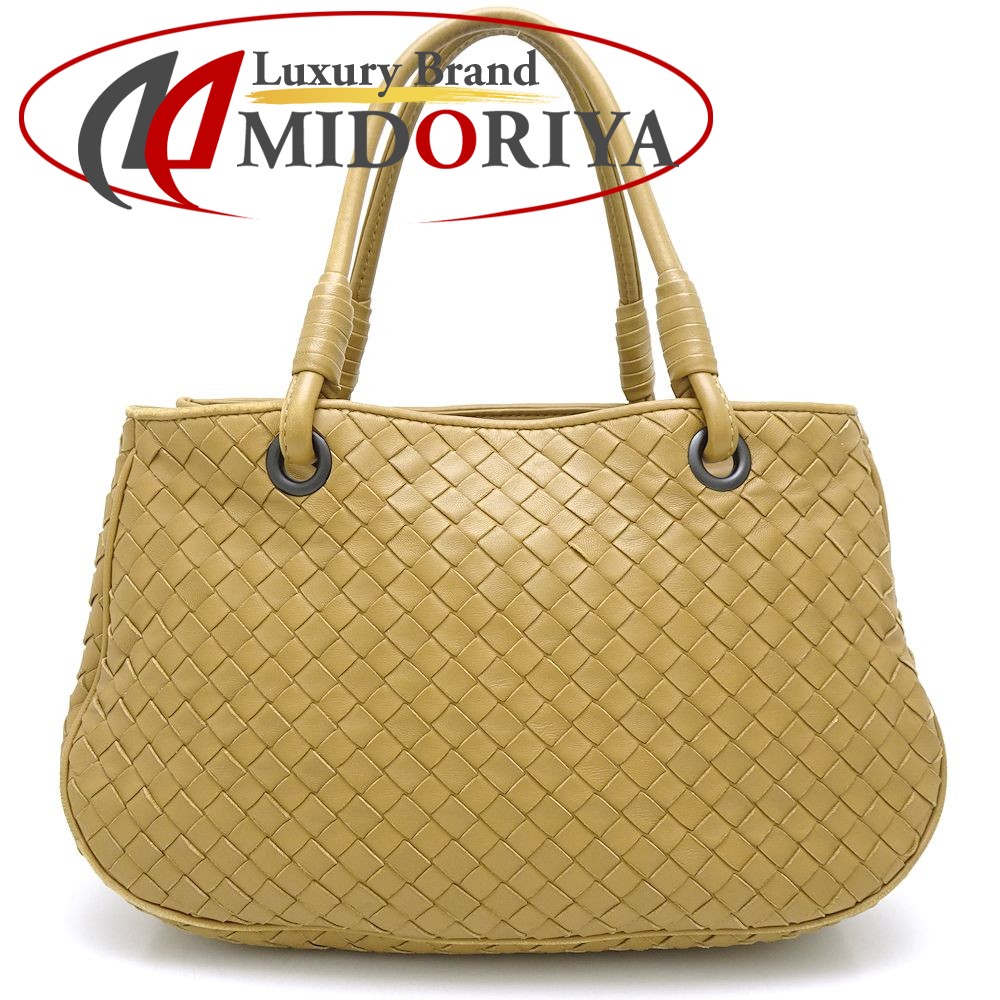 【楽天市場】ボッテガヴェネタ BOTTEGAVENETA イントレチャート 115666 ハンドバッグ レザー キャメル / 350388 ...