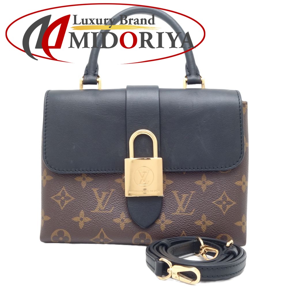 【楽天市場】ルイ・ヴィトン・モノグラム LOUIS VUITTON ロッキーBB M44141 2Wayバッグ ブラウン ブラック ...