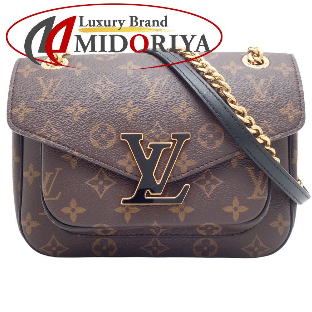 【楽天市場】ルイ・ヴィトン・モノグラム LOUIS VUITTON パッシー M45592 斜め掛けショルダーバッグ ブラウン ...