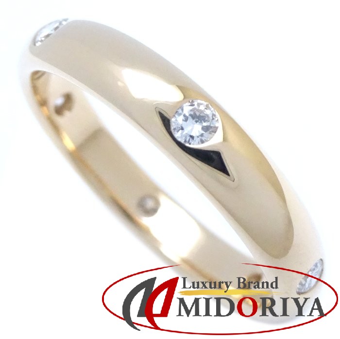 【楽天市場】CARTIER カルティエ ステラ リング 指輪 6Pダイヤモンド #60 19号 K18YG イエローゴールド /290400 ...