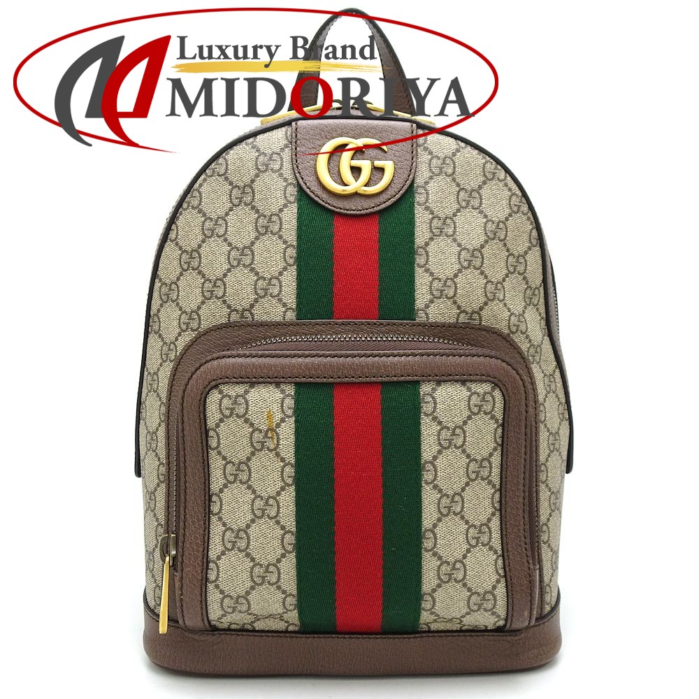 【楽天市場】GUCCI グッチ GGスモール 547965 リュック・バックパック オフィディア GGスプリームキャンバス xレザー ベージュ ...