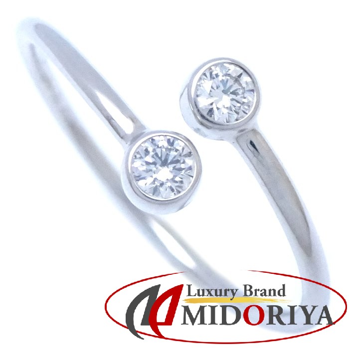 【楽天市場】TIFFANY&Co. ティファニー ダイヤモンド フープ リング 指輪 12号 エルサペレッティ Pt950プラチナ ...