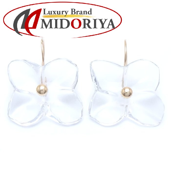 【楽天市場】Baccarat バカラ オルテンシア ピアス クリスタル K18YG イエローゴールド /290951【中古】【BJ ...