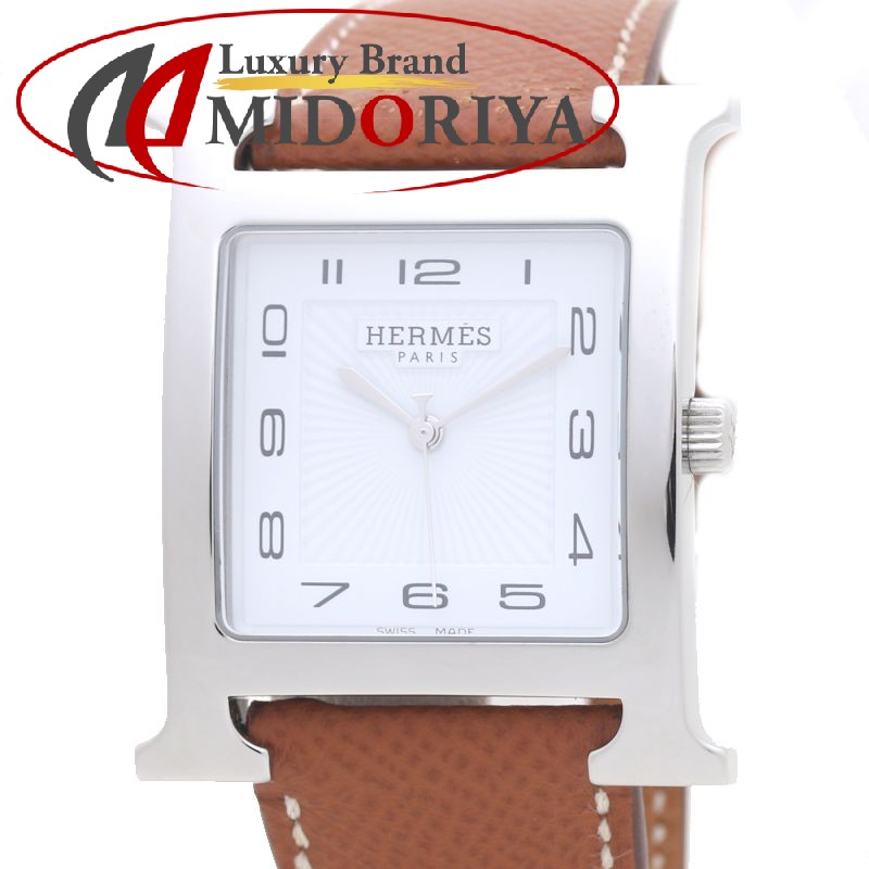 【楽天市場】HERMES エルメス Hウォッチ HH1.810.131/UGO【電池交換済/正規店購入】ステンレススチール xヴォーエプソン ...