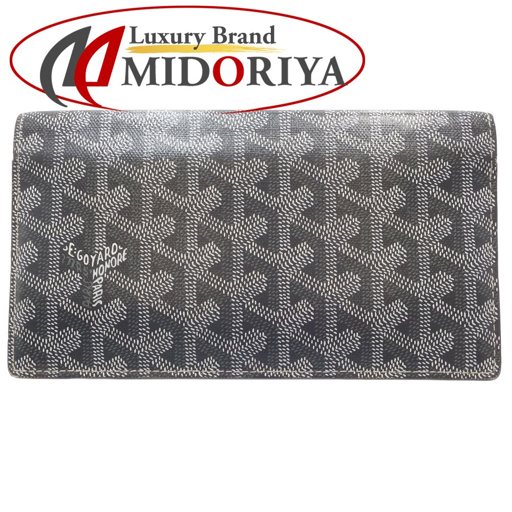 【楽天市場】GOYARD ゴヤール 長財布 RICHE2PMLTY51CL51P ヘリンボーン リシュリューウォレット PVCxレザー グレー ...