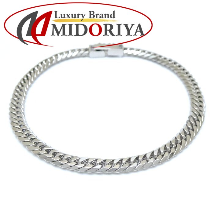 【楽天市場】喜平ブレスレット Pt900プラチナ 6面 ダブル 18cm 16g/129007【中古】【FJ】：Luxury Brand ...