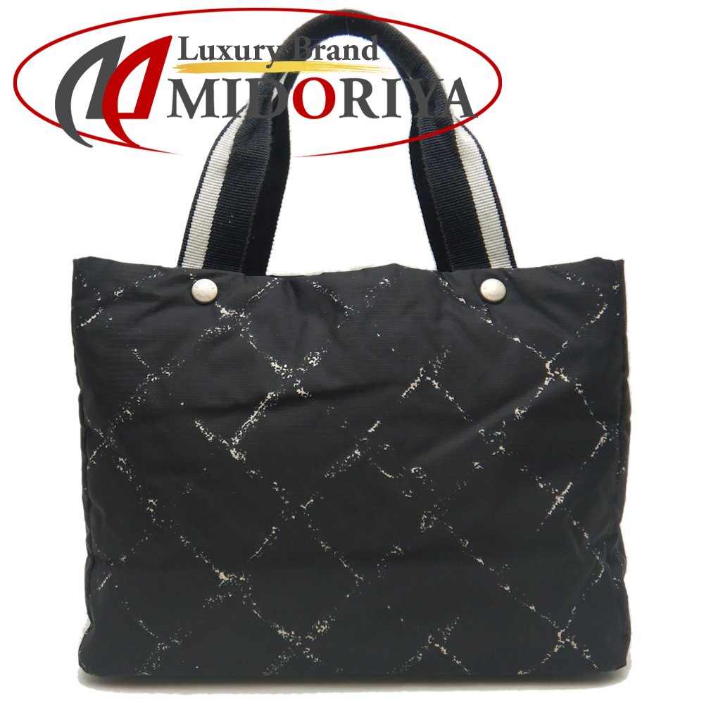 【楽天市場】CHANEL シャネル トラベルライン トートMM A11833 トートバッグ ナイロン ブラック/252219【中古 ...
