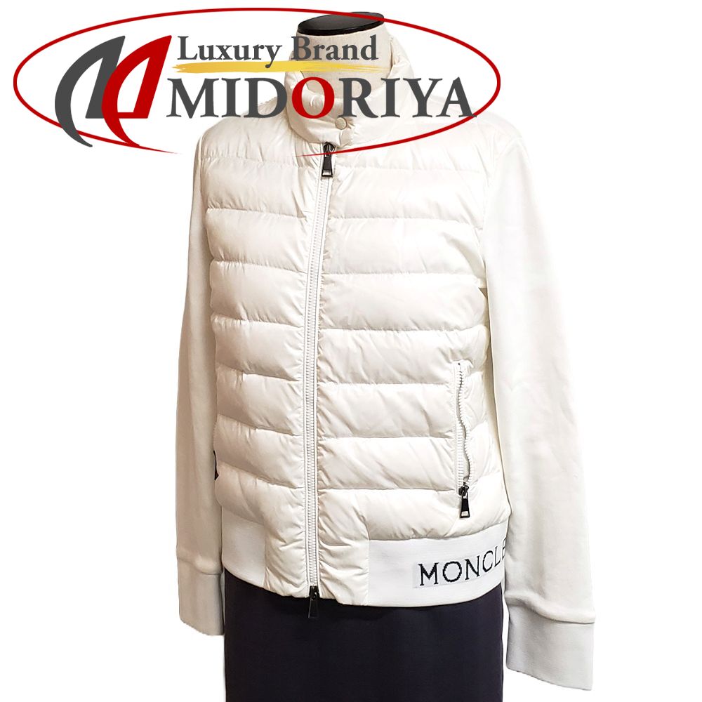 【楽天市場】MONCLER モンクレール ダウンジャケット Sサイズ ナイロンxダウン フェザー ホワイト/180946【中古】：Luxury ...