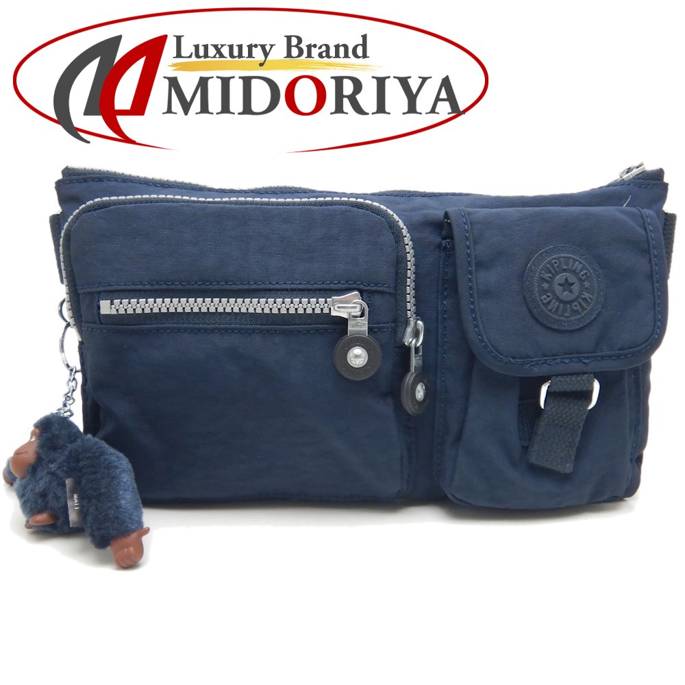 【楽天市場】Kipling キプリング K13192-511 ウエストバッグ ナイロン ネイビー/252444 ☆未使用：Luxury ...