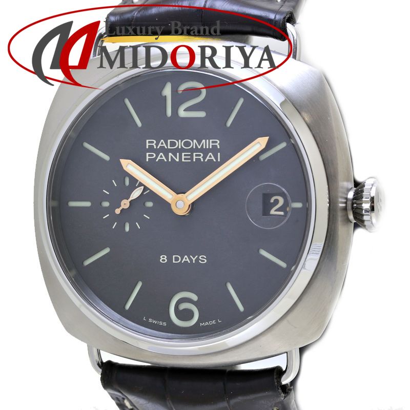 【楽天市場】PANERAI パネライ ラジオミール 8デイズ チタニオ PAM00346【磨き済】チタン xクロコダイル メンズ /39803 ...