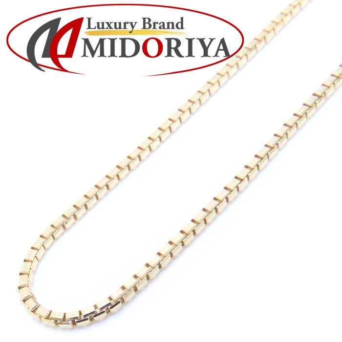 【楽天市場】ベネチアンチェーン ネックレス 60cm 8.8グラム K18YG イエローゴールド /76035【中古】【FJ】：Luxury Brand ミドリヤ楽天市場店