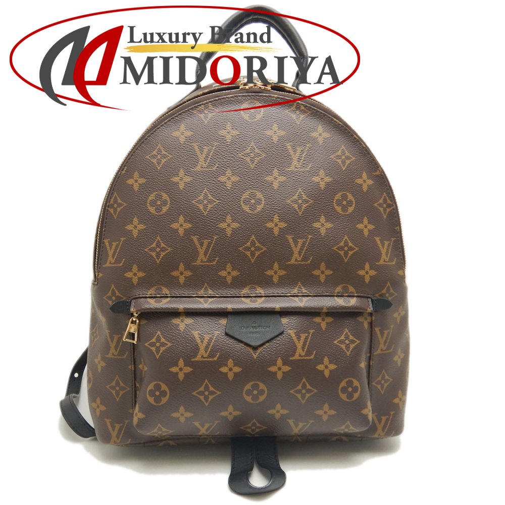 【楽天市場】LOUIS VUITTON ルイヴィトン モノグラム パームスプリングスバックパックMM M44874 リュック ブラウン ...
