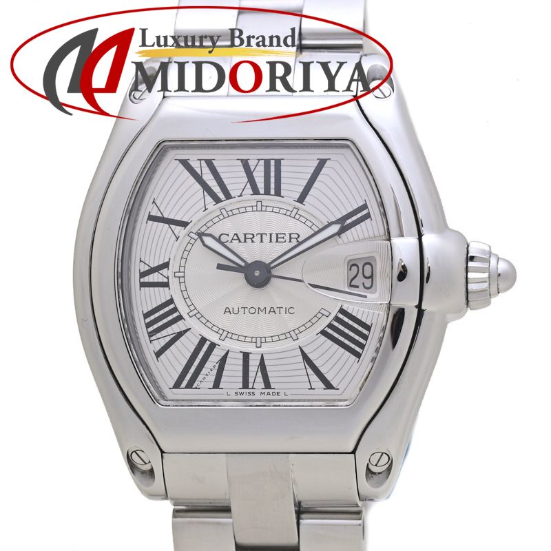【楽天市場】CARTIER カルティエ ロードスターLM W62025V3【磨き済】ステンレススチール メンズ /39997【中古】【腕時計 ...