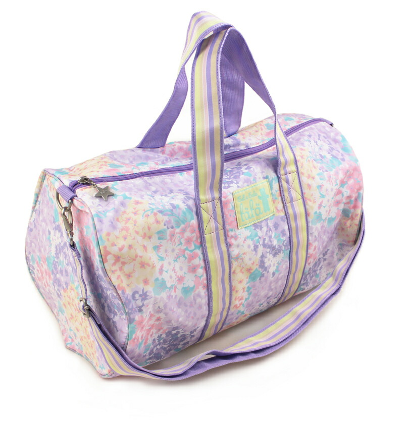 【楽天市場】【fafa/フェフェ ボストンバッグL】ELZBIETA(Boston Bag)/ラベンダーマルチフラワー/ドラムバッグ/2WAY/親子で使えるサイズ感/一泊～二泊旅行用：PICADOR