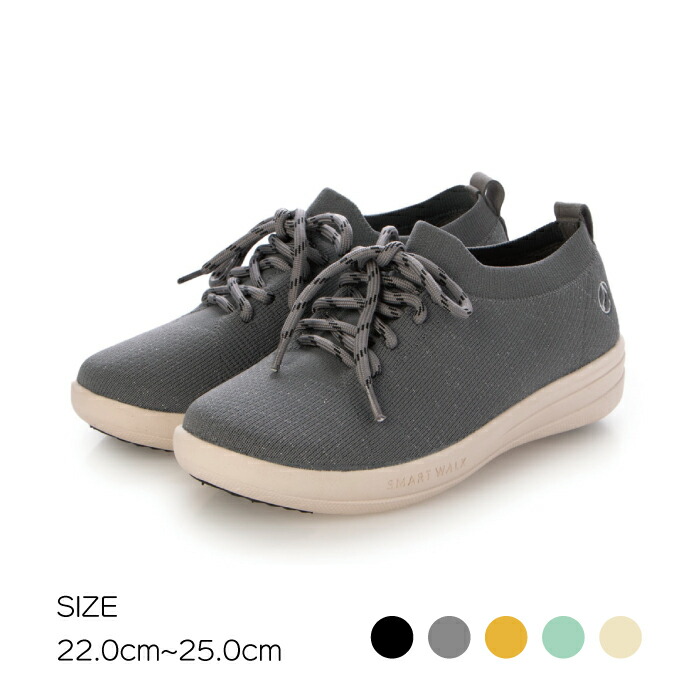 【楽天市場】SMART WALK スマートウォーク 厚底ソフトメッシュニットスニーカー：Pierce Shoes 楽天市場店