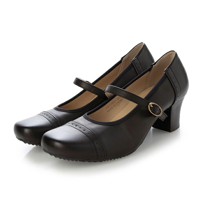 【楽天市場】【ル・ソン ル ソン ルソン Le son Leson 2207】ベルト付 ラウンドトゥパンプス：Pierce Shoes 楽天市場店