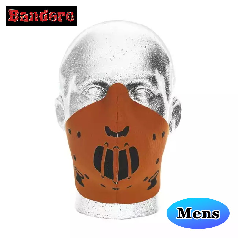 【楽天市場】バンデロ バイカー フェイスマスク カンニバル メンズ フリーサイズ Bandero Biker Half Face Mask ...