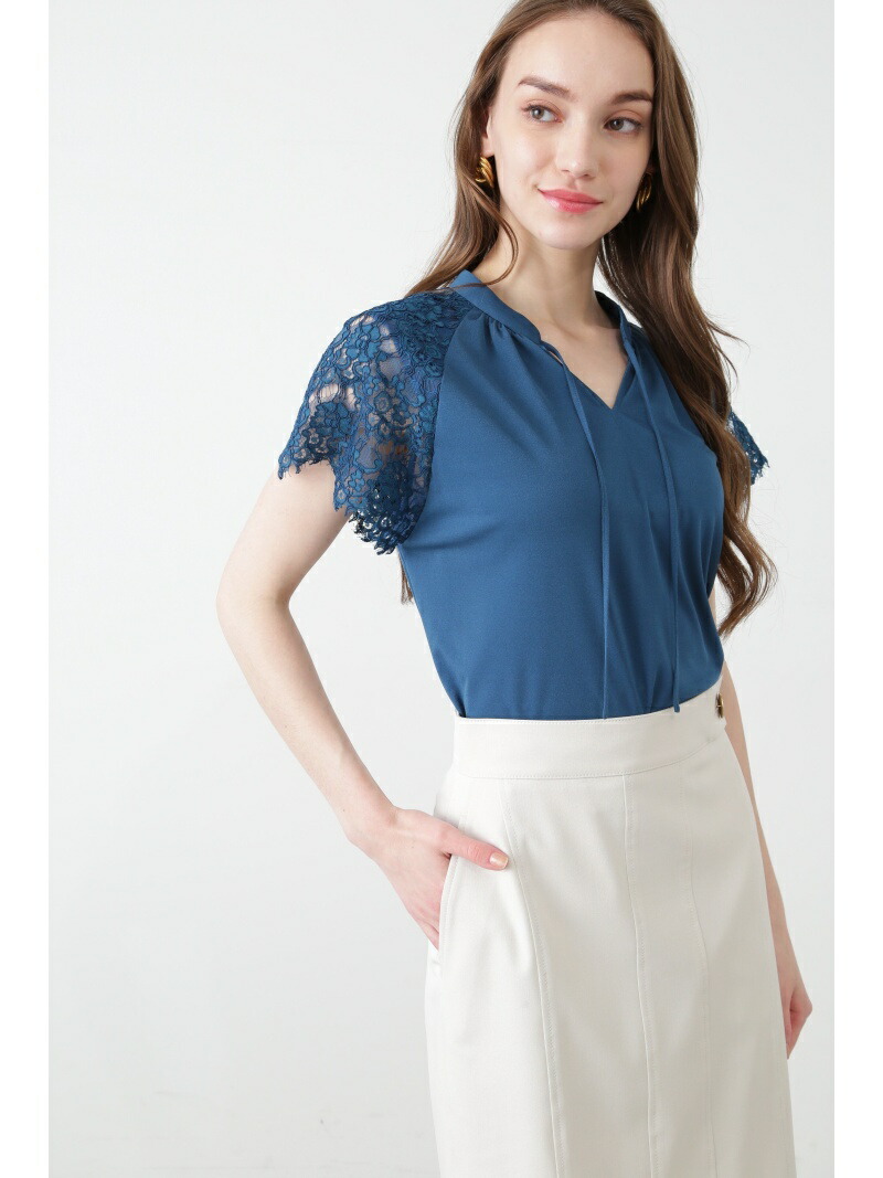 【楽天市場】【SALE／50%OFF】レースコンビカットソー PINKY&DIANNE ピンキー アンド ダイアン トップス カットソー・T ...