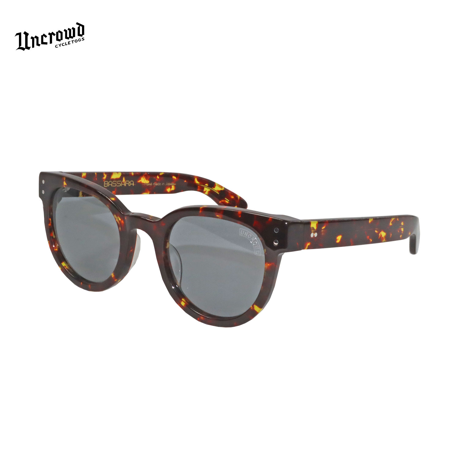 【楽天市場】☆送料無料!!☆UNCROWD(アンクラウド) BASSARA TORTフレームxスモークレンズ：Pins store