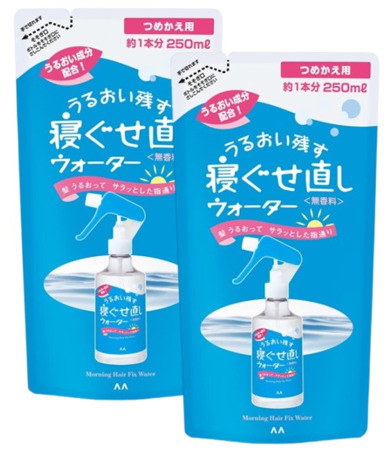 【楽天市場】配送料無料 マンダム寝ぐせ直しウォーターつめかえ用（250mL）×2個セット：Piony～パイオニー 楽天市場店