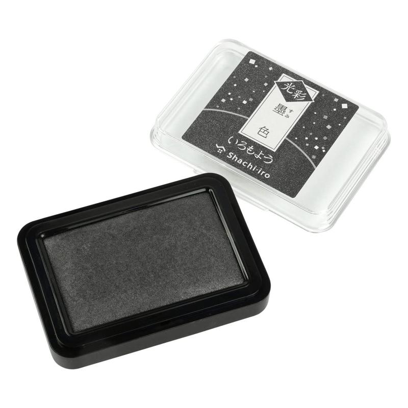 【楽天市場】シャチハタ スタンプパッド いろもよう 光彩 墨色 すみいろ HAC-1G-K：ぴっぴストア 楽天市場店