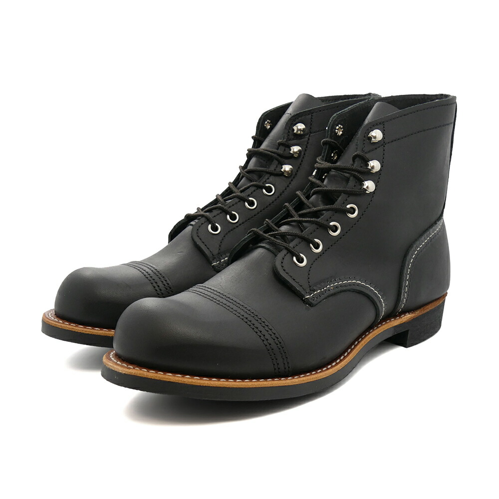 【楽天市場】RED WING 8084 IRON RANGER レッドウイング 8084 アイアンレンジャー Black Harness ...
