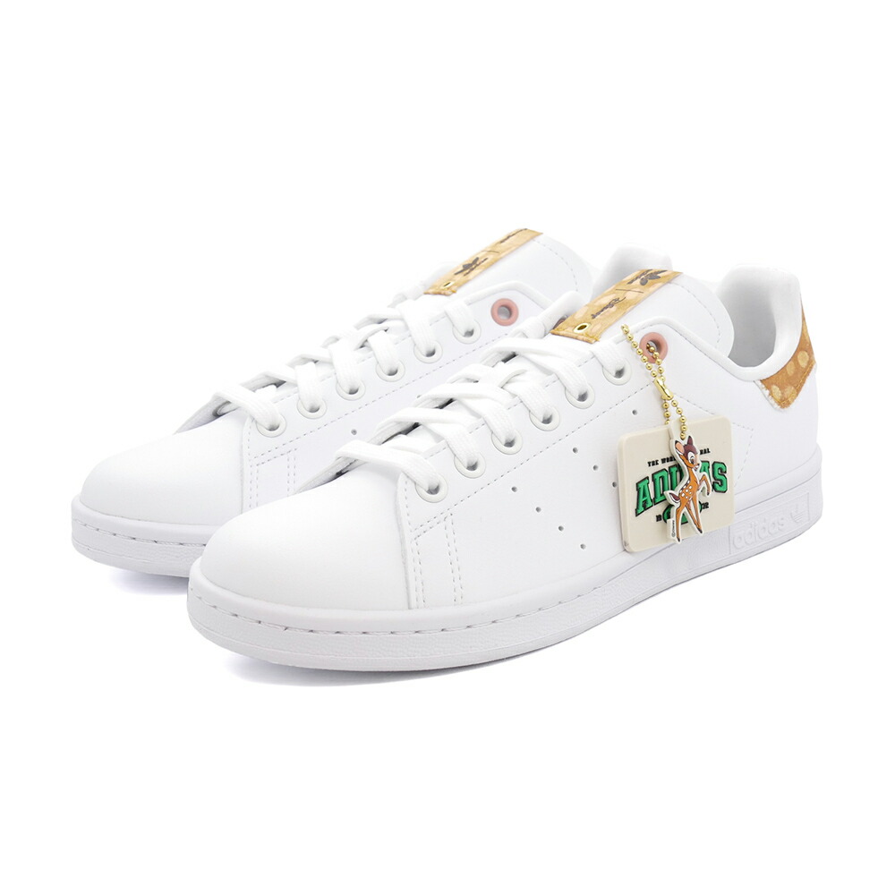 【楽天市場】スニーカー アディダス adidas ディズニースタンスミスW フットウェアホワイト/ワンダーモーブ 白 GZ6251 レディース ...