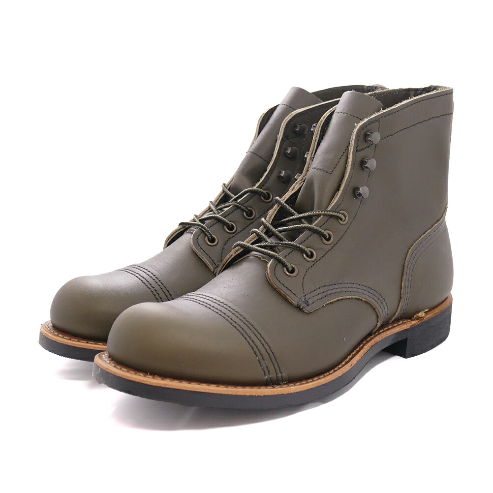 【楽天市場】ブーツ レッドウイング RED WING アイアンレンジャー カーキ 茶 8078 メンズ シューズ 靴：PISTACCHIO