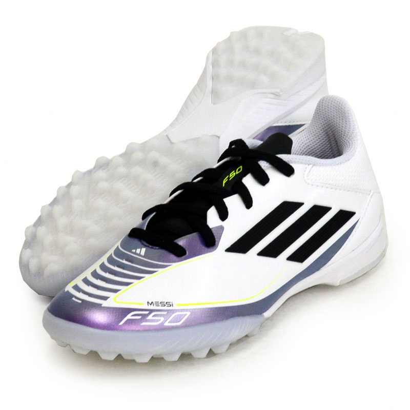 【楽天市場】アディダス adidas キッズ F50 MESSI LEAGUE TF ジュニア サッカートレーニングシューズ F50 24FW ...