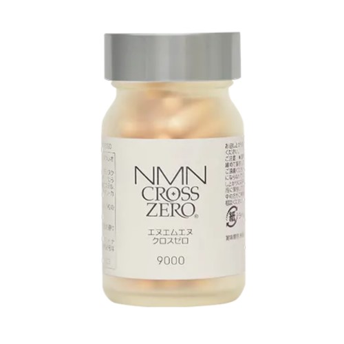 【楽天市場】リニューアル NMN CROSS ZERO 9000 60粒/カプセル NMN クロスゼロ 9000 NMN サプリメント supplement 美容 エヌエムエヌ クロスゼロ：ピーティー