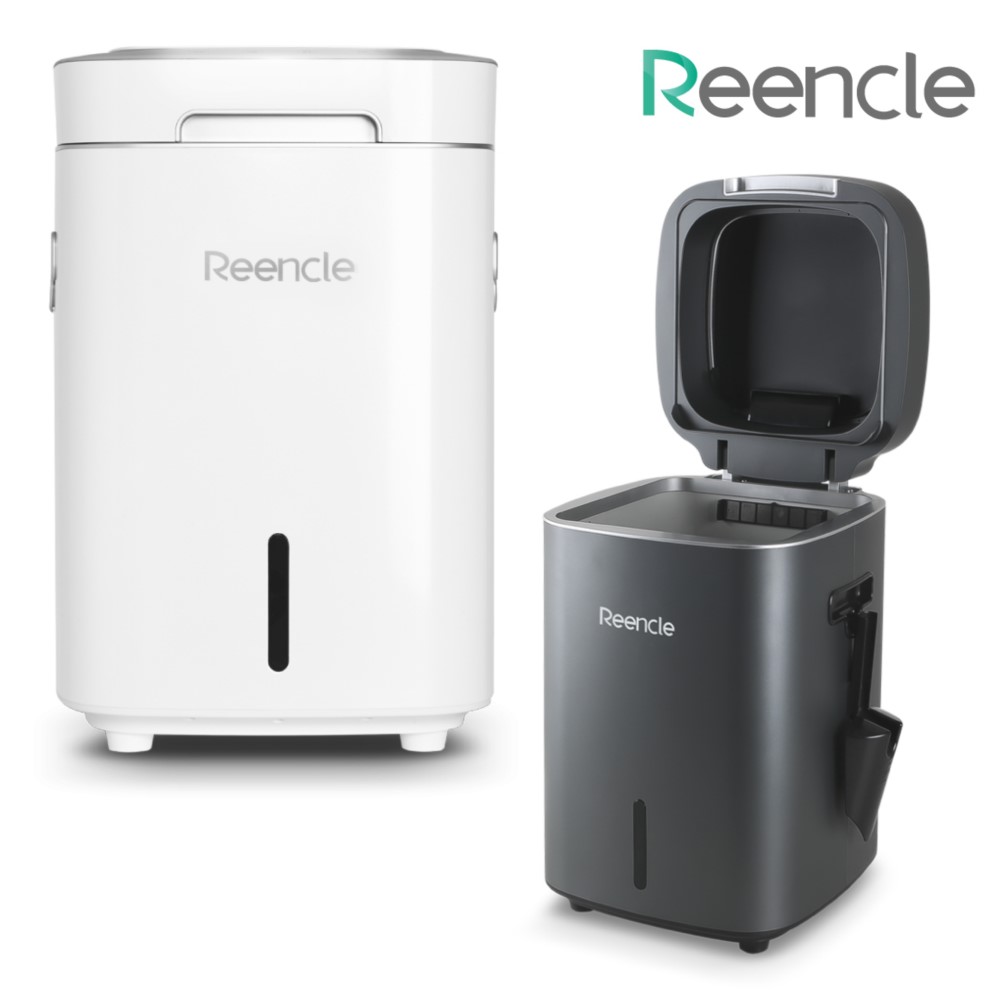 【楽天市場】Reencle Prime 家庭用 生ごみ処理機 ホワイト ブラック ハイブリッド式 ごみ箱 リンクル プライム 【代引不可】：ピーティー