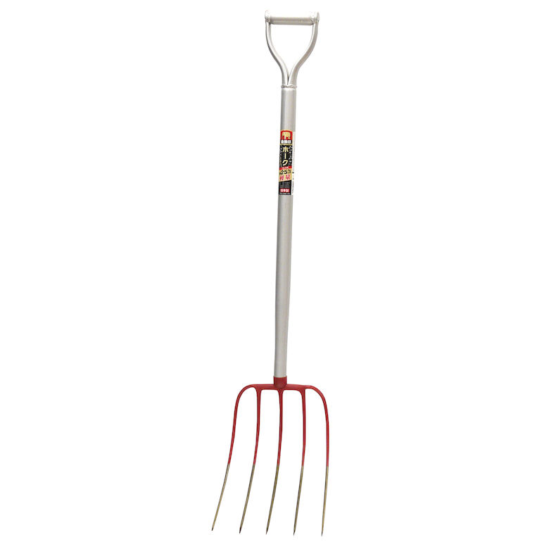 【楽天市場】[5月エントリーでP10倍] 浅香工業 畜産 牧草 干し草 牧場 酪農 牧畜 藁 フォーク 軽量ホーク5本爪 アルミパイプ柄 ...