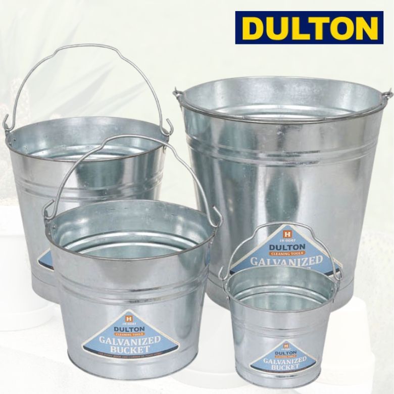 【楽天市場】[エントリーでP+5倍] DULTON ダルトン バケツ 12L ガルバナイズドバケツ シルバー：ものうりばPlantz