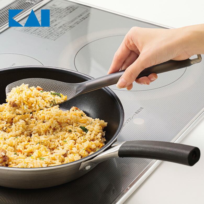 【楽天市場】[1/31までエントリーでP10倍]Kai Kitchen 炒めるスプーンヘラ 食洗機 へら ヘラ 調理道具 器具：ものうりばPlantz