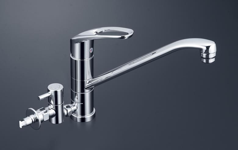 【楽天市場】[4月エントリーでP10倍] 水栓 流し台混合栓 止水栓付 KM5041HTTU KVK：ものうりばPlantz